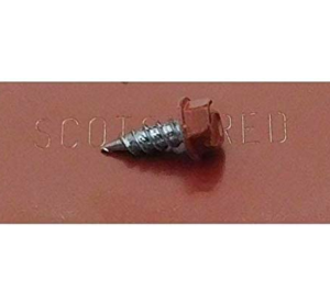 Eagle 1 Scotch Red #8 Gutter Downspout Zip Screws with Easy Start Sharp ...