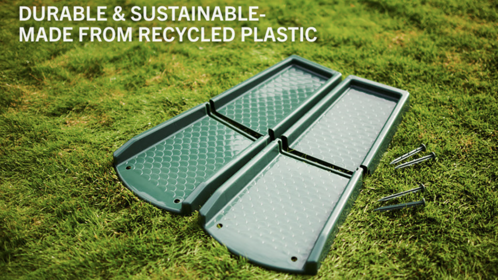 HomeBuddy Gutter Downspout Splash Block Extension - Green - Gutter Help