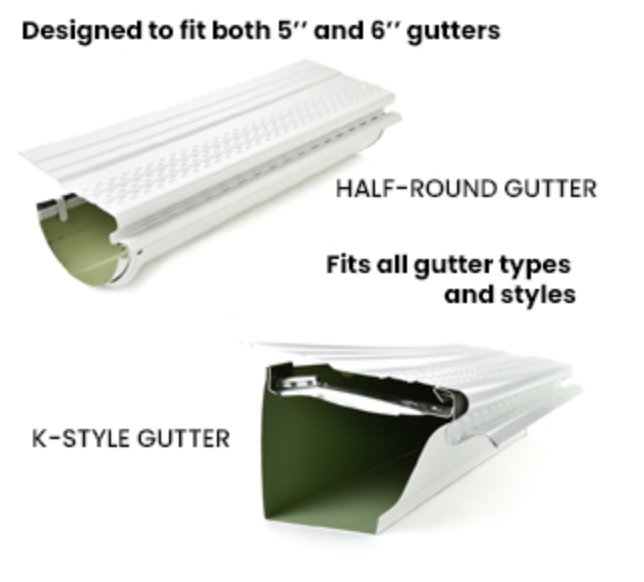 Waterlock Pro Contractor Grade Gutter Guard Leaf Protection - Gutter Help