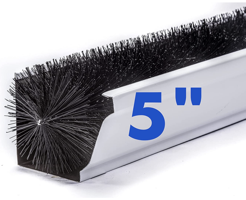 GutterBrush Easy Gutter Guards for 5-inch Gutters - Gutter Help
