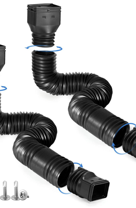 Flexible Rain Gutter Downspout Extensions - Gutter Help