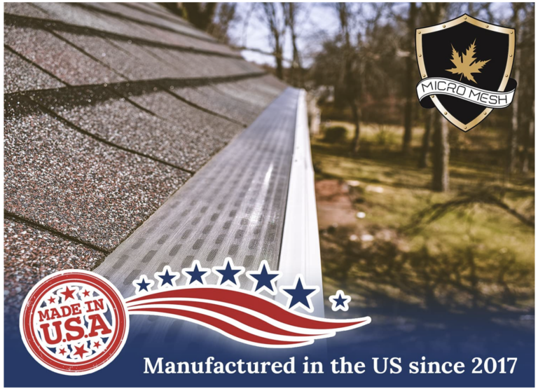 Waterlock Micromesh 5" Gutter Guard Leaf Protection - Gutter Help