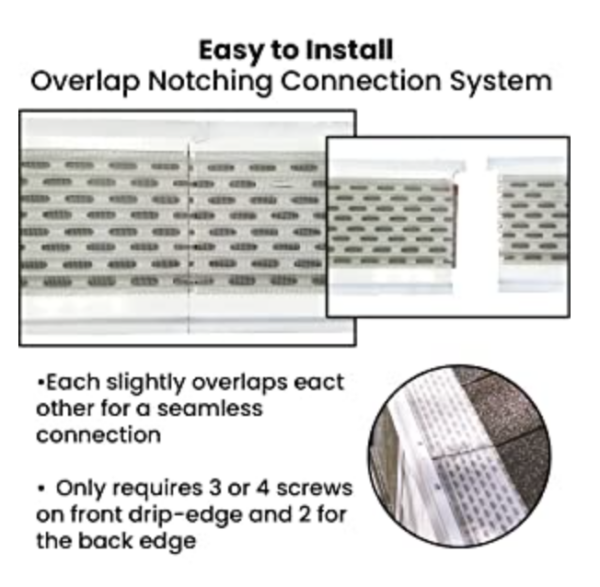 Waterlock Micromesh 5" Gutter Guard Leaf Protection - Gutter Help