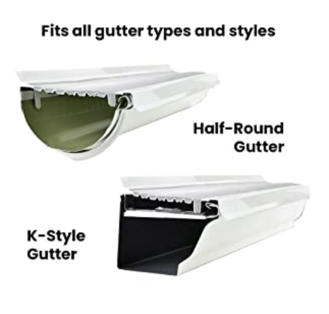 Waterlock Micromesh 5" Gutter Guard Leaf Protection - Gutter Help