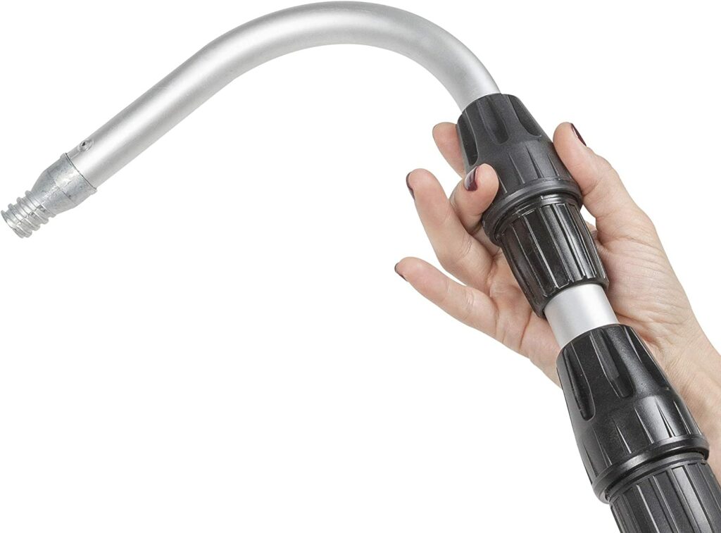 GutterMaster GM-PRO Pro Telescopic Water Fed Pole with Curved End ...